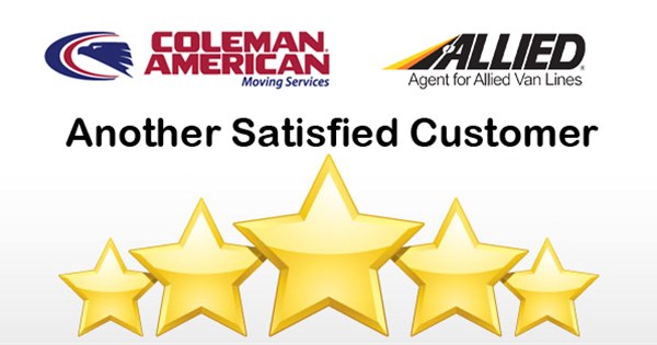 San Antonio Tx Mover Review - Coleman Worldwide Moving by Anh N. - 5/15 ...